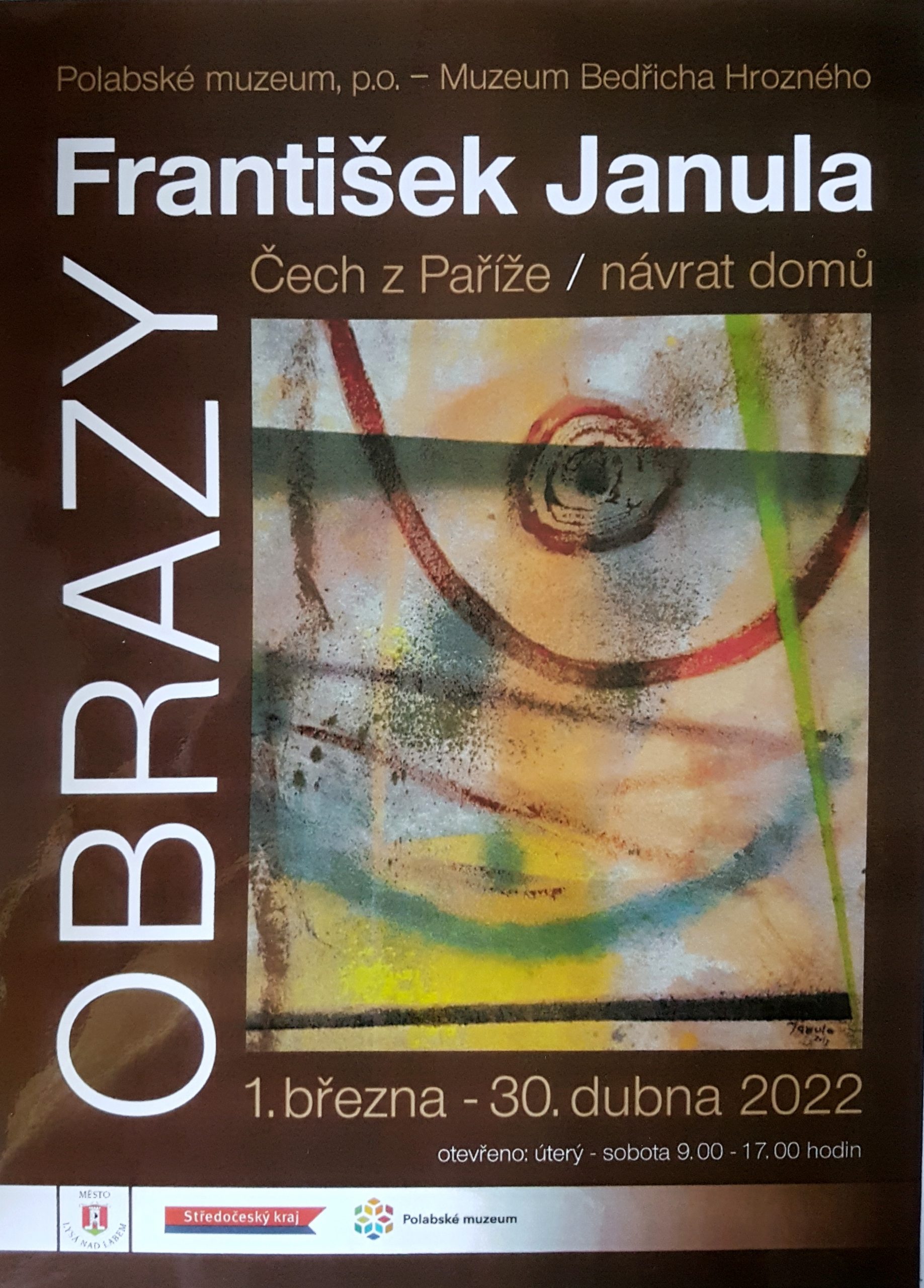 František Janula – Obrazy Čech z Paříže. - Polabské muzeum